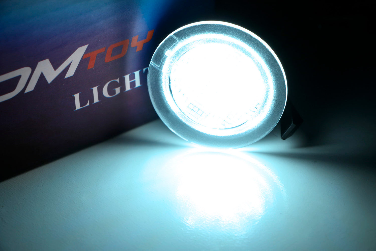 Ice Blue Full LED Side Mirror Puddle Lights For Ford F150 Edge Flex Ta ...