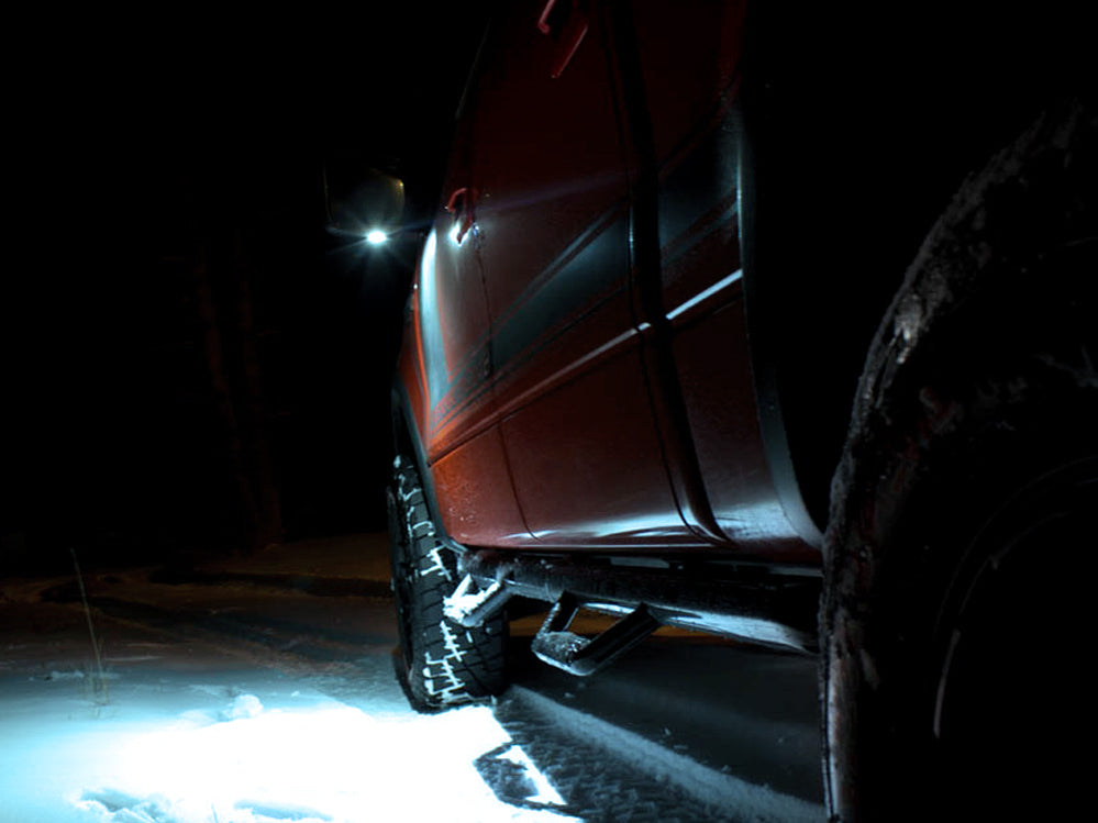 Ice Blue Full LED Side Mirror Puddle Lights For Ford F150 Edge Flex Ta ...