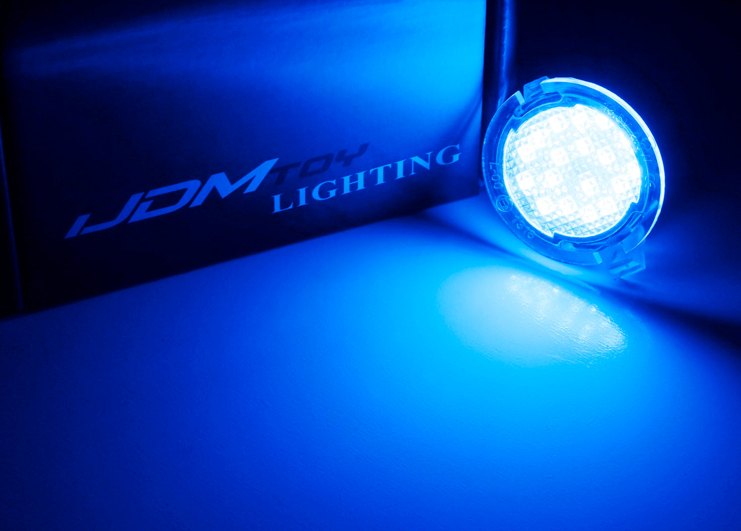 Blue Full LED Side Mirror Puddle Lights For Ford F150 Raptor Edge Flex ...