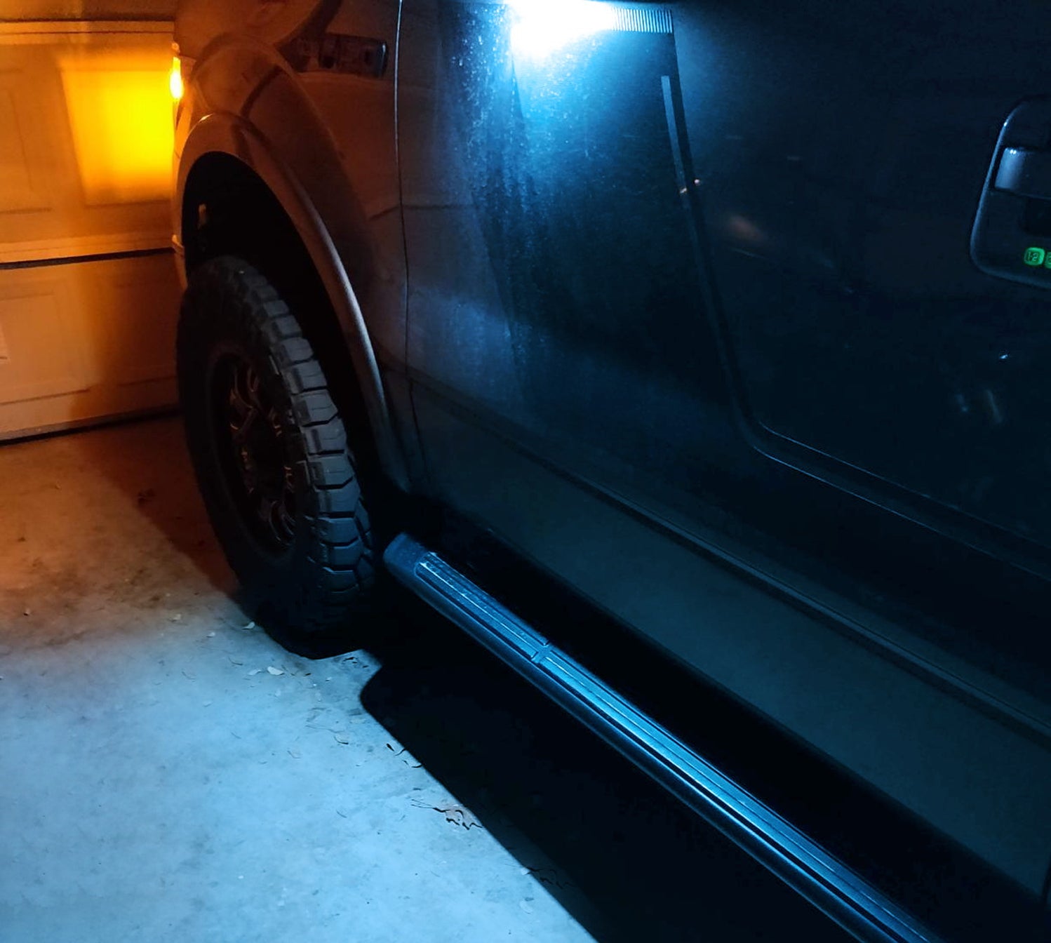 Blue Full LED Side Mirror Puddle Lights For Ford F150 Raptor Edge Flex ...