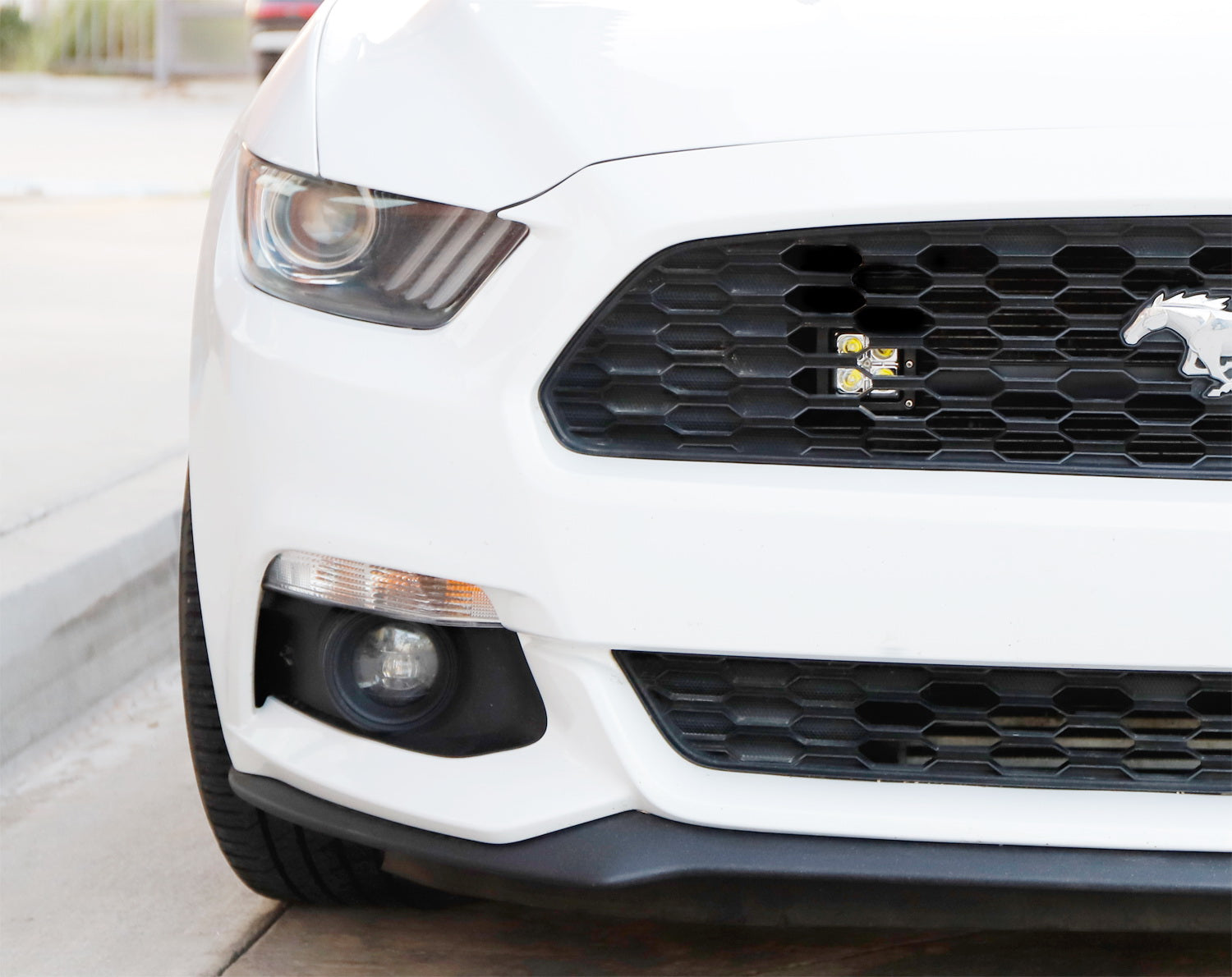 20W CREE LED Pod Light Kit w/ Behind Grill Mount, Wiring For 15-17 For ...