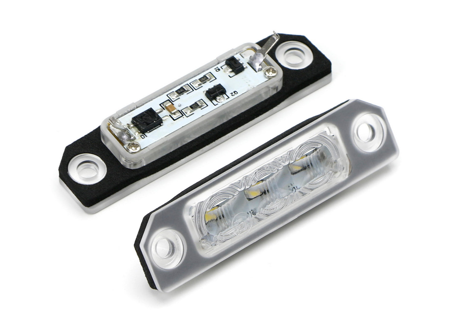OEM-Replace 3-Diode White Osram LED License Plate Light Assy For Ford ...