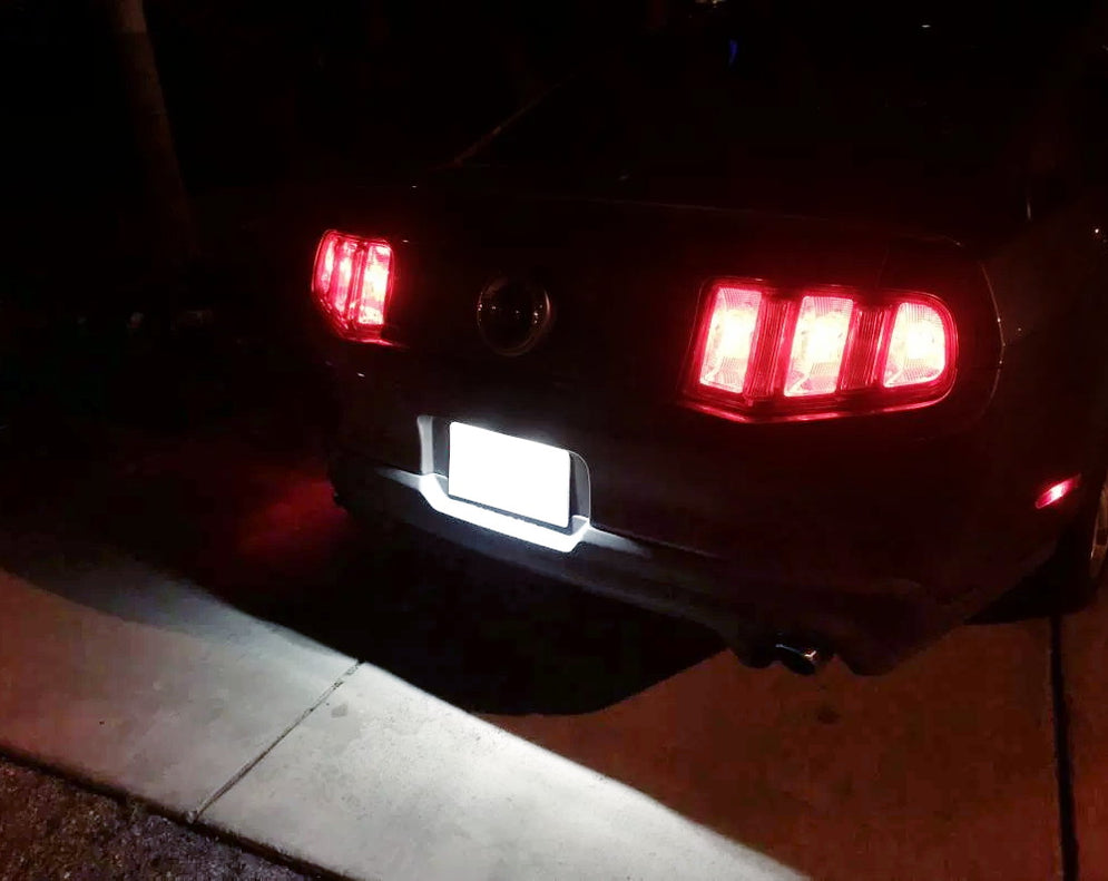 OEM-Replace 18-SMD White LED License Plate Light Kit For Ford Mustang ...
