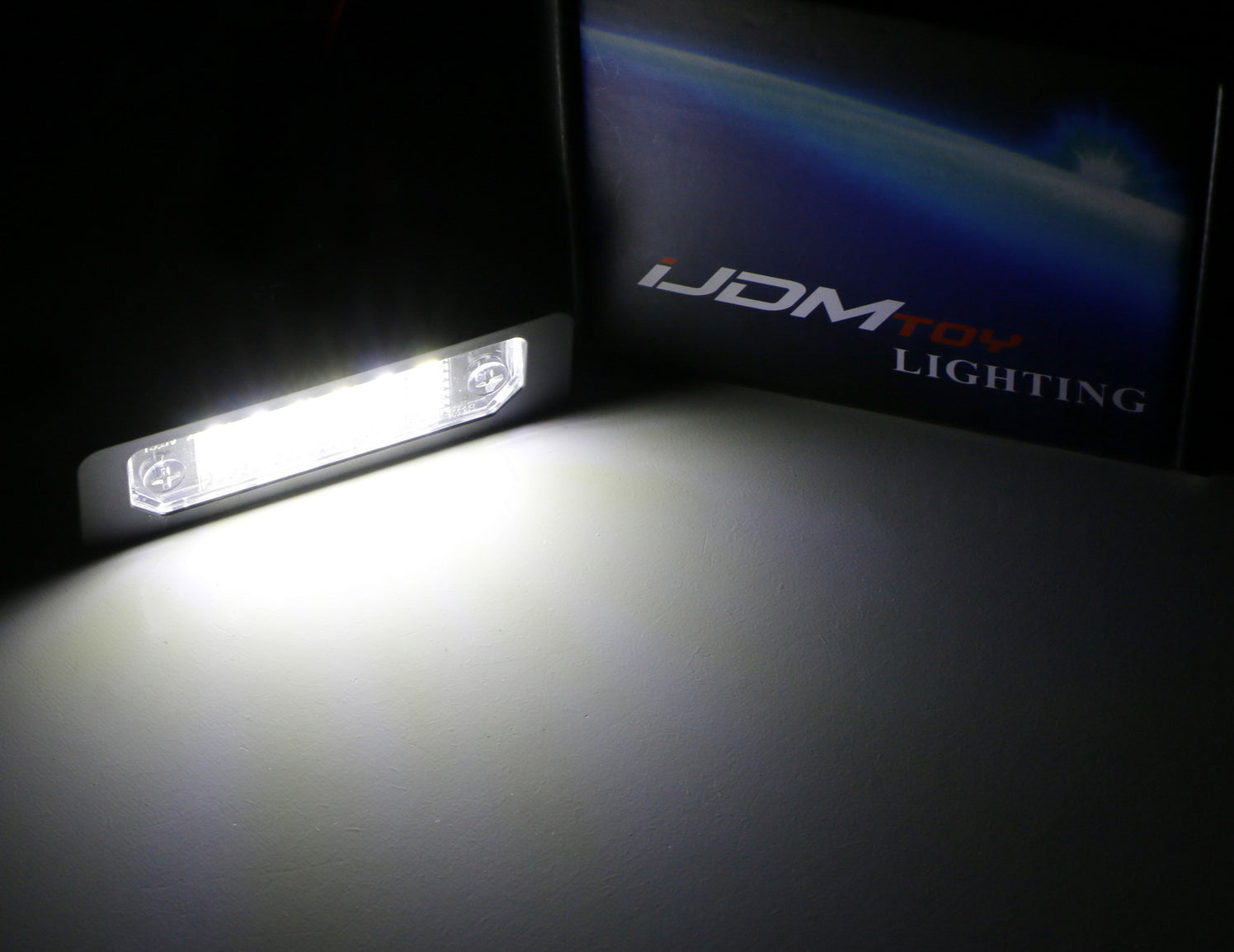 OEM-Replace 18-SMD White LED License Plate Light Kit For Ford Mustang ...