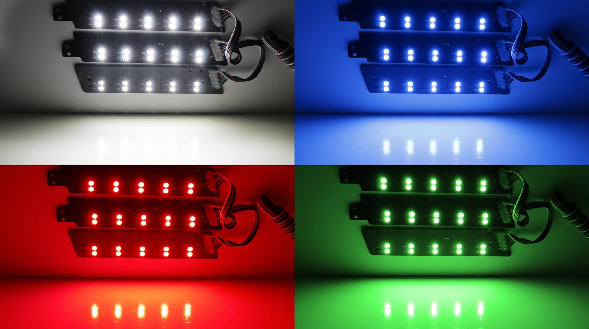 Remote Control RGBW Multicolor LED DRL Board Lighting Kit For 15-17 Fo ...