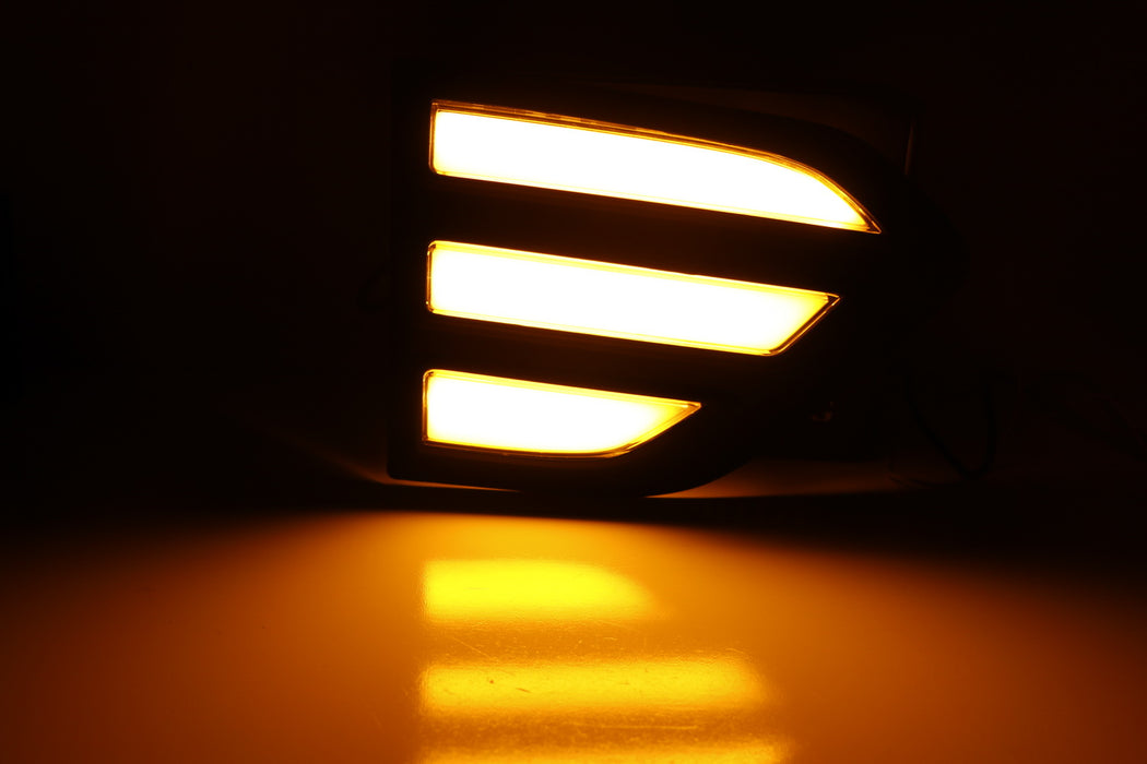 Ford Ranger Side Marker Lights Smoked Lens Amber LED Side Marker Lights ...