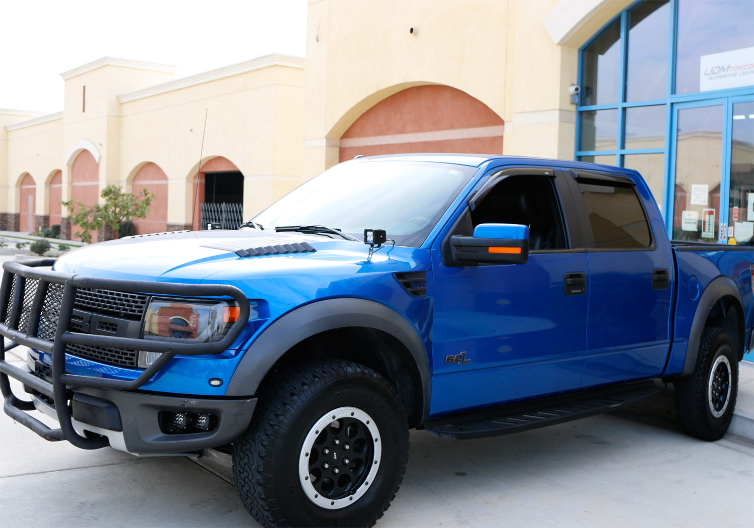 40W CREE LED Pod Lights w/ A-Pillar Mount Brackets, Wiring For Ford F- — iJDMTOY.com