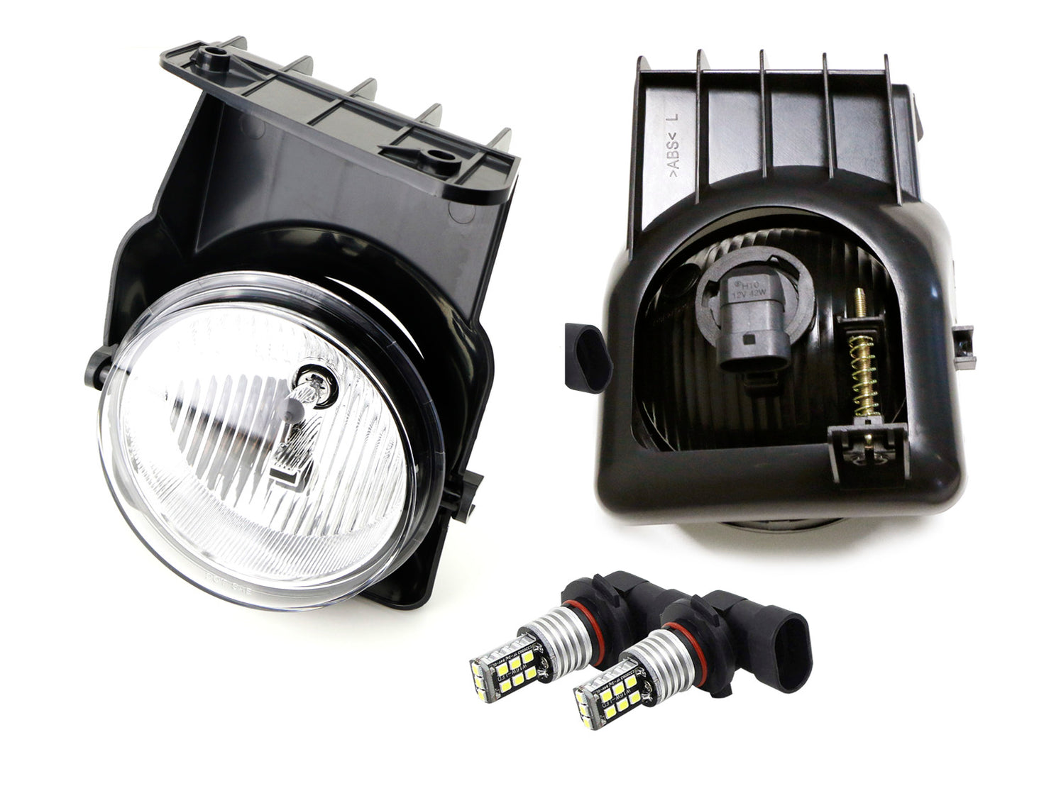 Fog Light Assembly Kit For Cars Trucks SUV Direct OEM replacement Add ...
