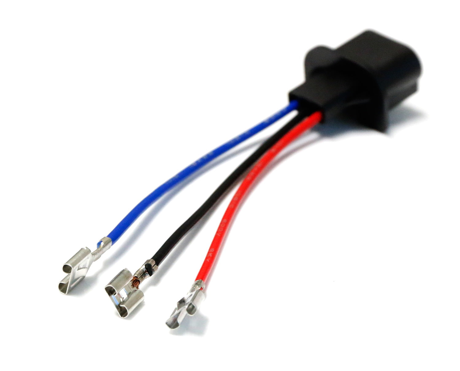 H13 to 9007/9004/H4 Polarity Adjustable Headlight Conversion Adapter W ...