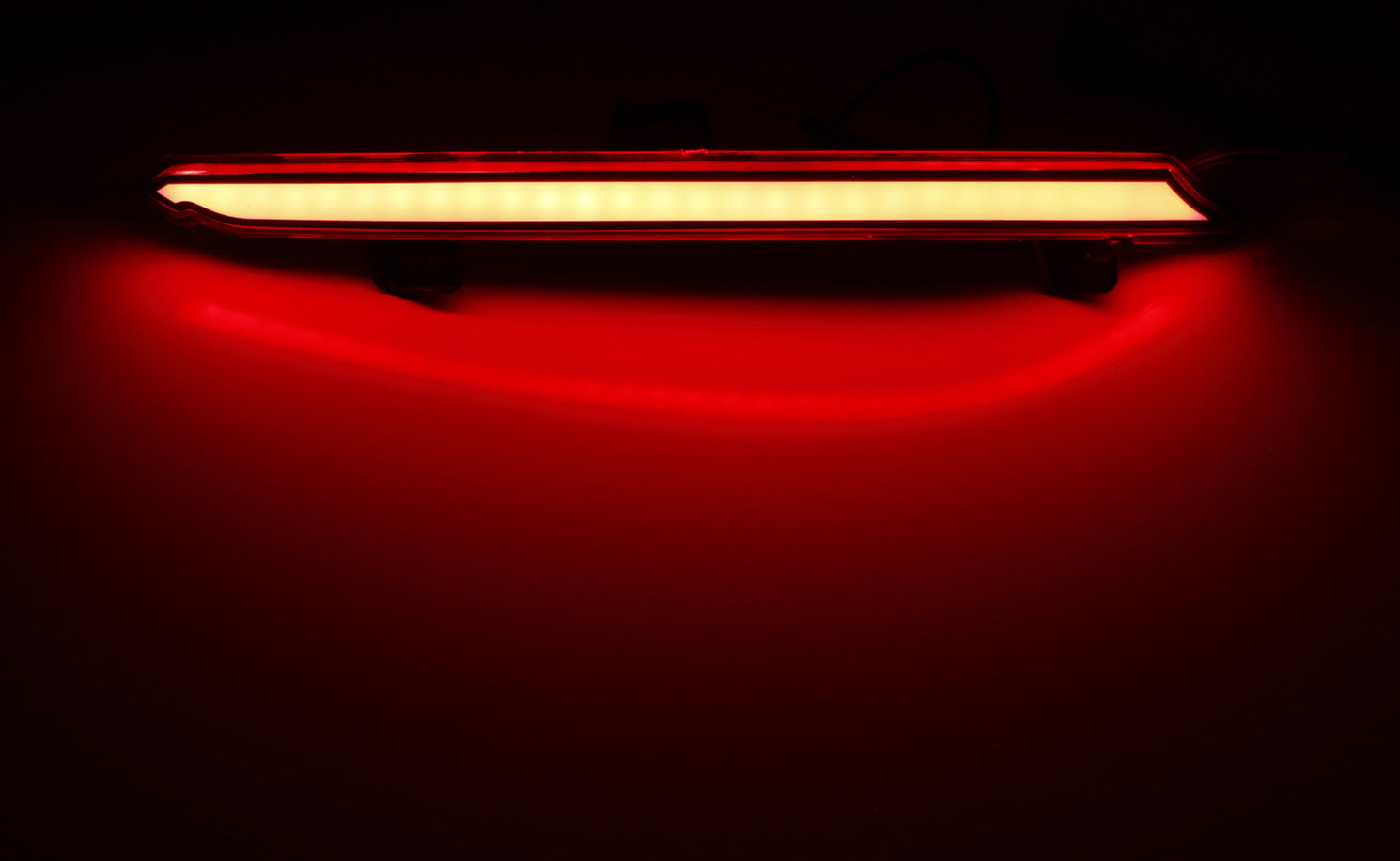 Red Lens Full LED Bumper Reflector Tail & Brake Lights For 2018-22 Hon ...