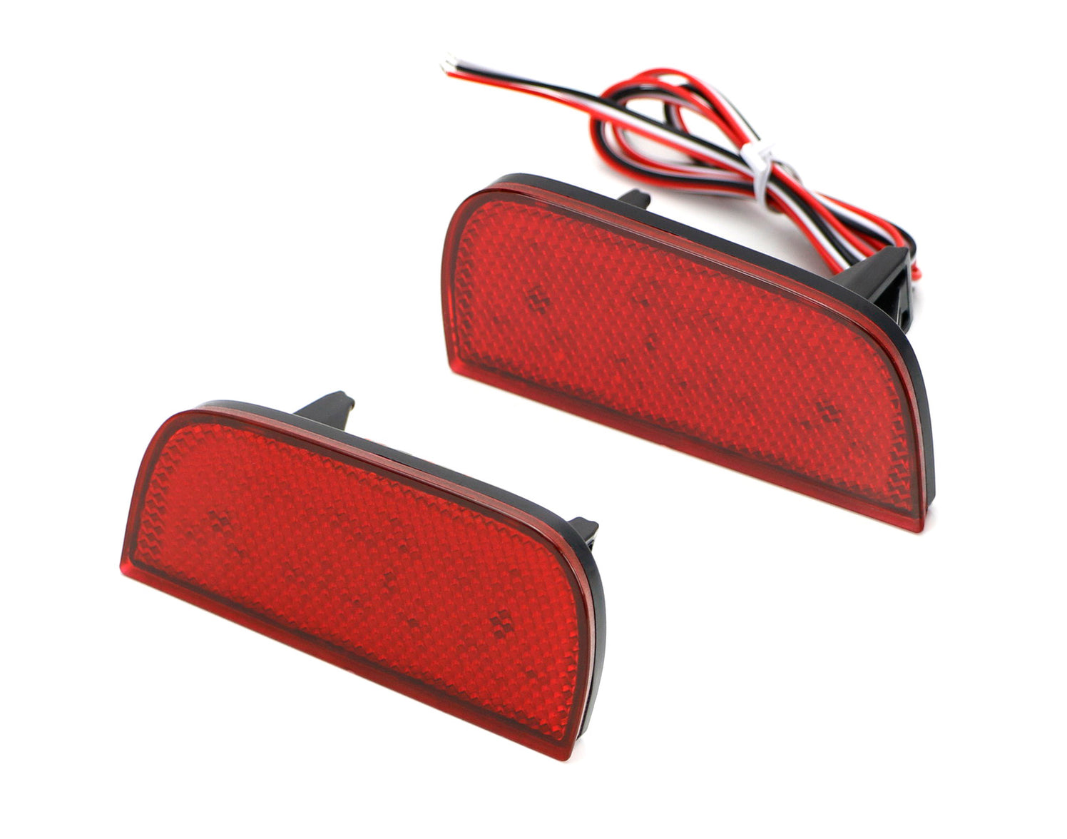 Red Lens 54-SMD LED Bumper Reflector Marker Lights For 16+ 10th Gen Ho — iJDMTOY.com