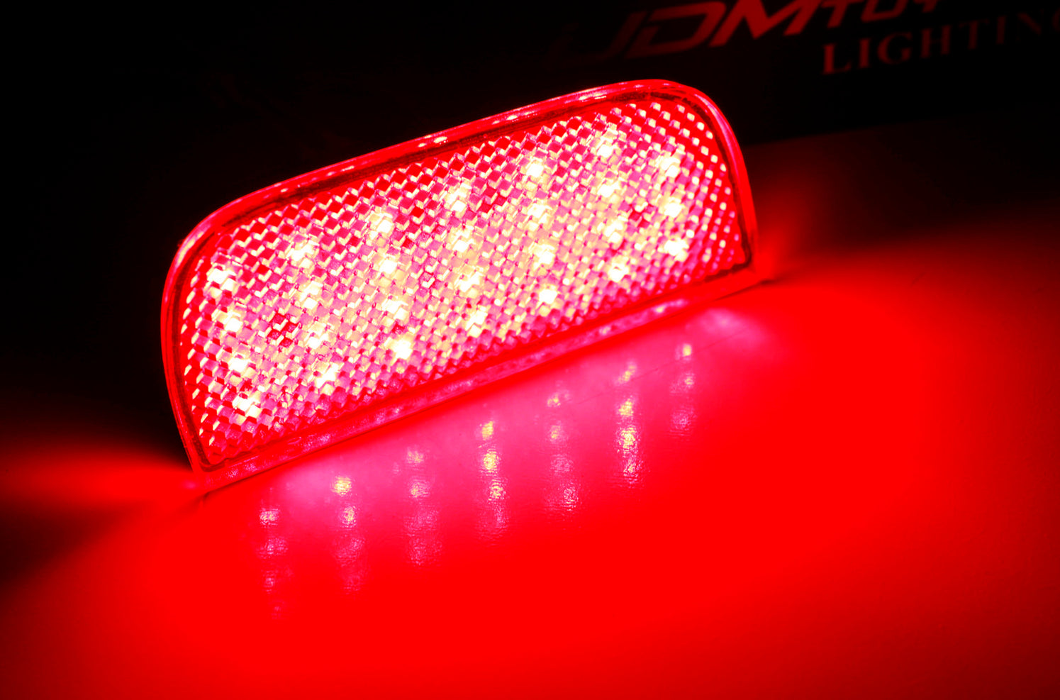 Red Lens 54-SMD LED Bumper Reflector Marker Lights For 16+ 10th Gen Ho — iJDMTOY.com