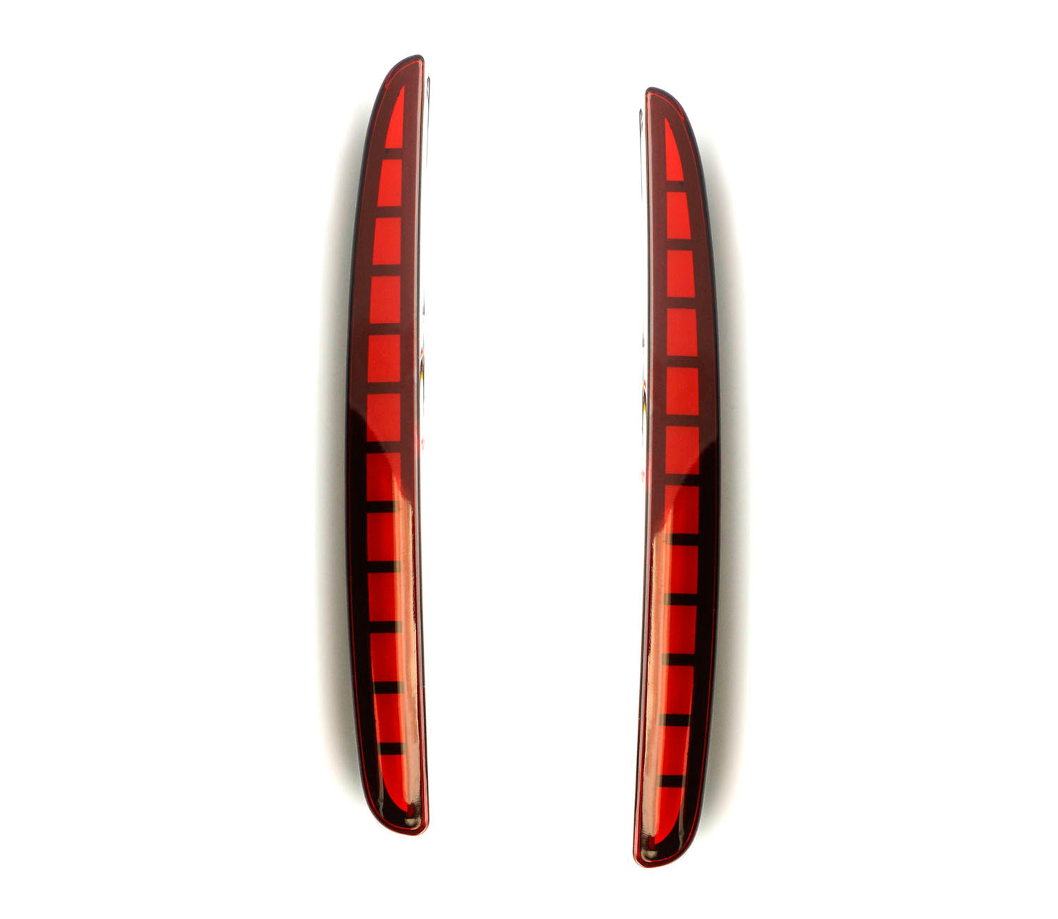 Red Lens Full LED Bumper Reflector Tail & Brake Lights For 2017-21 Hon ...