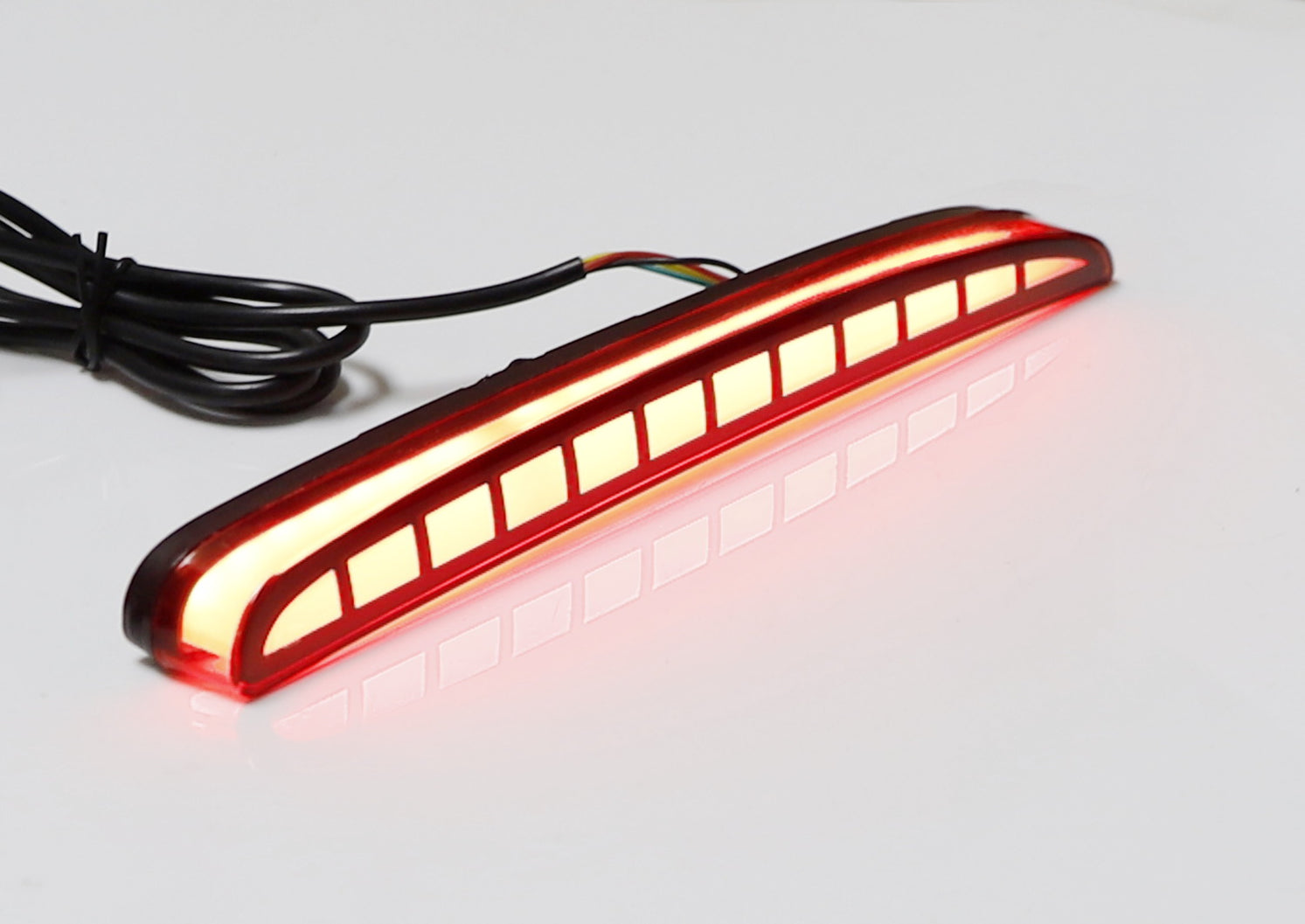 Red Lens Full LED Bumper Reflector Tail & Brake Lights For 2017-21 Hon ...