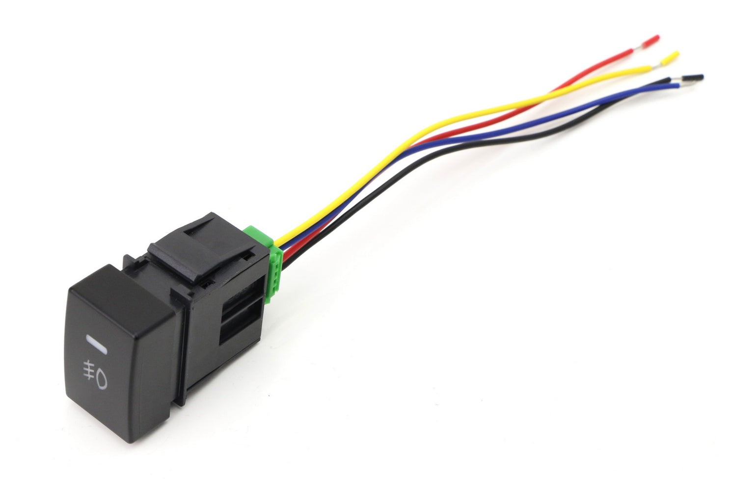 Factory Style 4-Pole 12V Push Button Switch w/LED Background Indicator ...