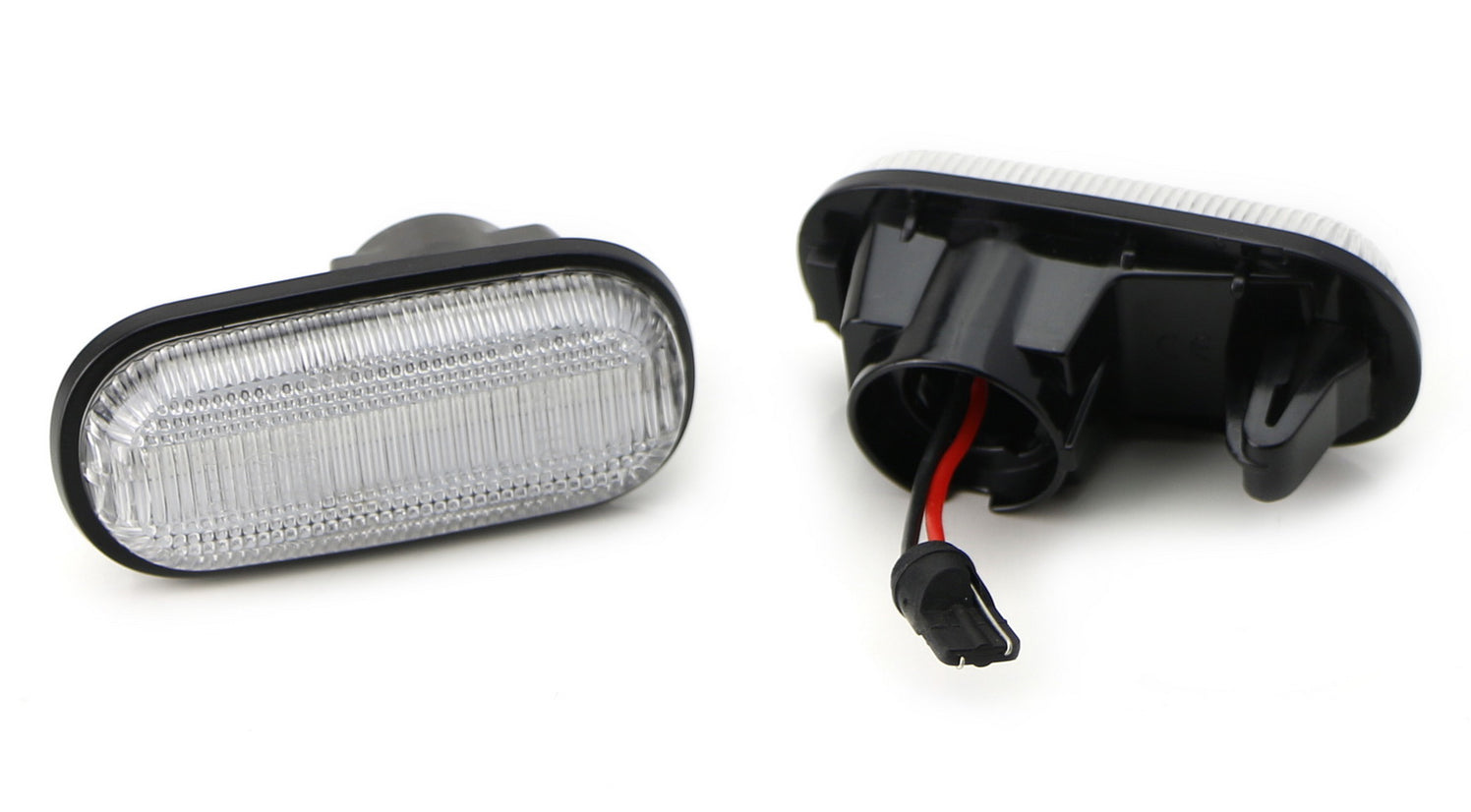 Clear Lens Amber LED Front Fender Side Marker Light Kit For 2000-09 Ho ...
