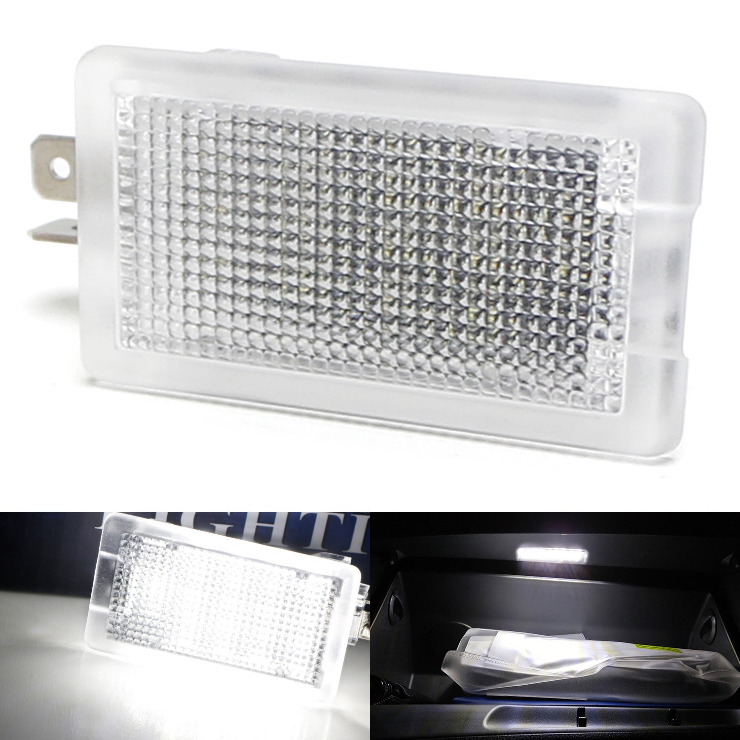 OE-Fit Xenon White 18-SMD LED Glove Box Compartment Light For Hyundai ...