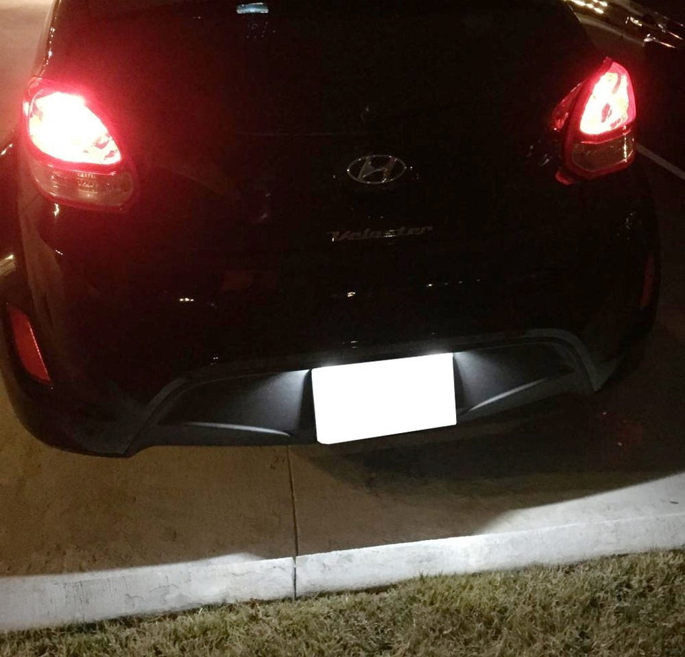 OEM-Replace 18-LED License Plate Lights For Hyundai Veloster Genesis 2 ...