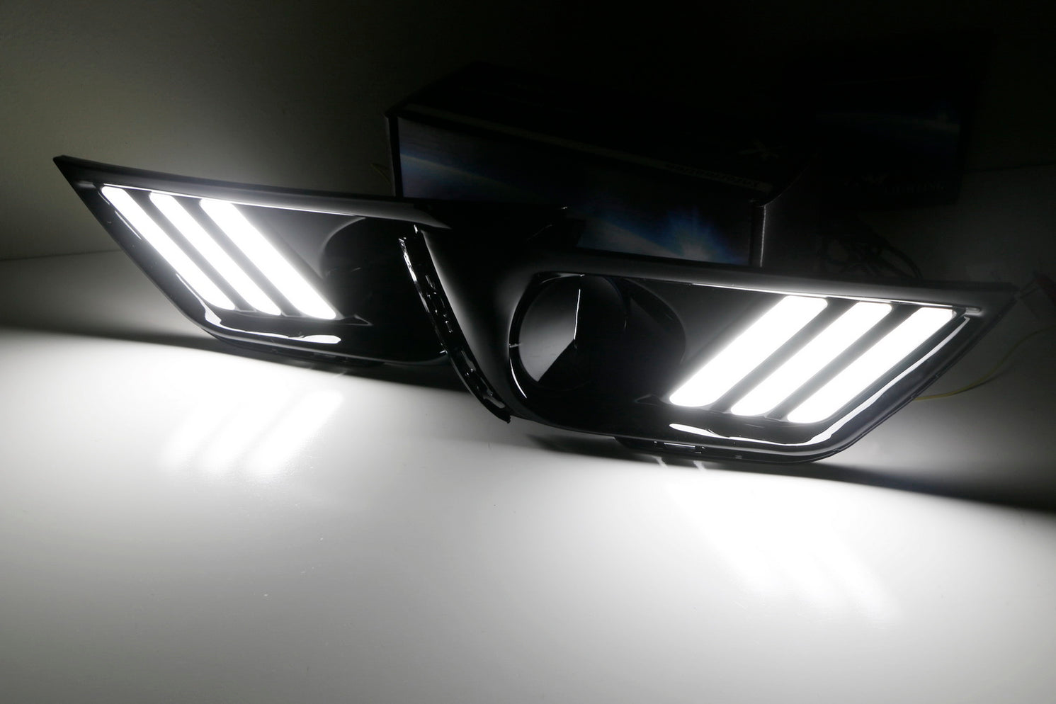 Switchback LED Daytime Lights w/ Sequential Turn Signal Lamps For 17-2 ...