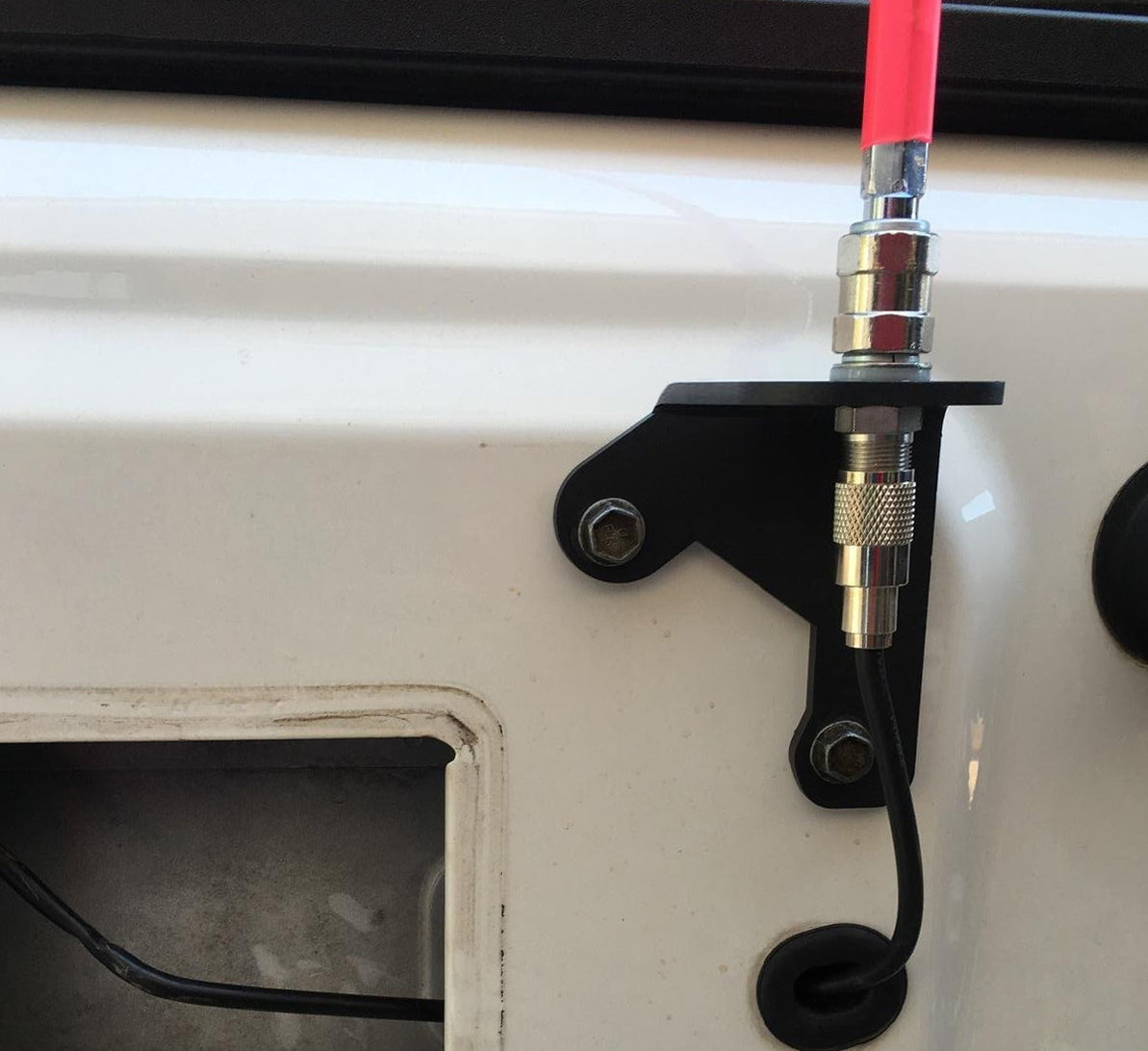 Dual CB Antenna Mounting Bracket For 2007-2018 Jeep Wrangler JK Unlimi ...