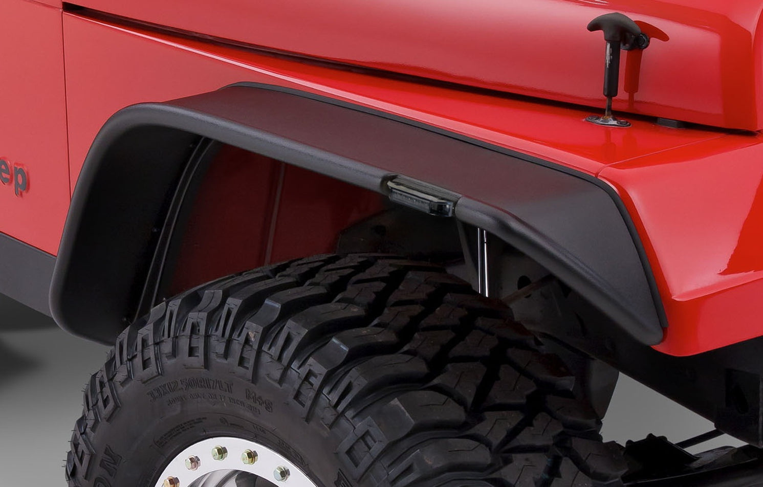 Smoked 6-LED Amber Fender Flare Side Marker Lamps For Jeep Wrangler TJ ...