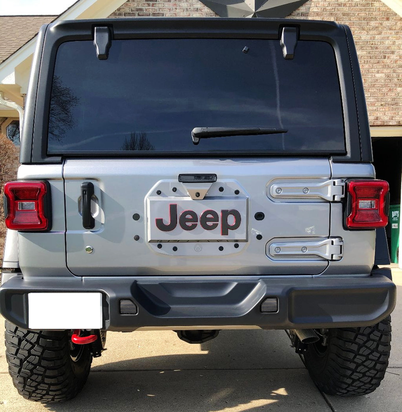 Rear Bumper Reflector Lenses For 2018-up Jeep Wrangler JL — iJDMTOY.com