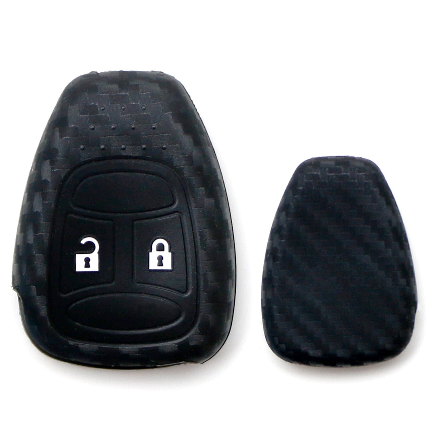 Soft Silicone Key Fob Cover For Jeep Wrangler Compass Dodge Caliber ...