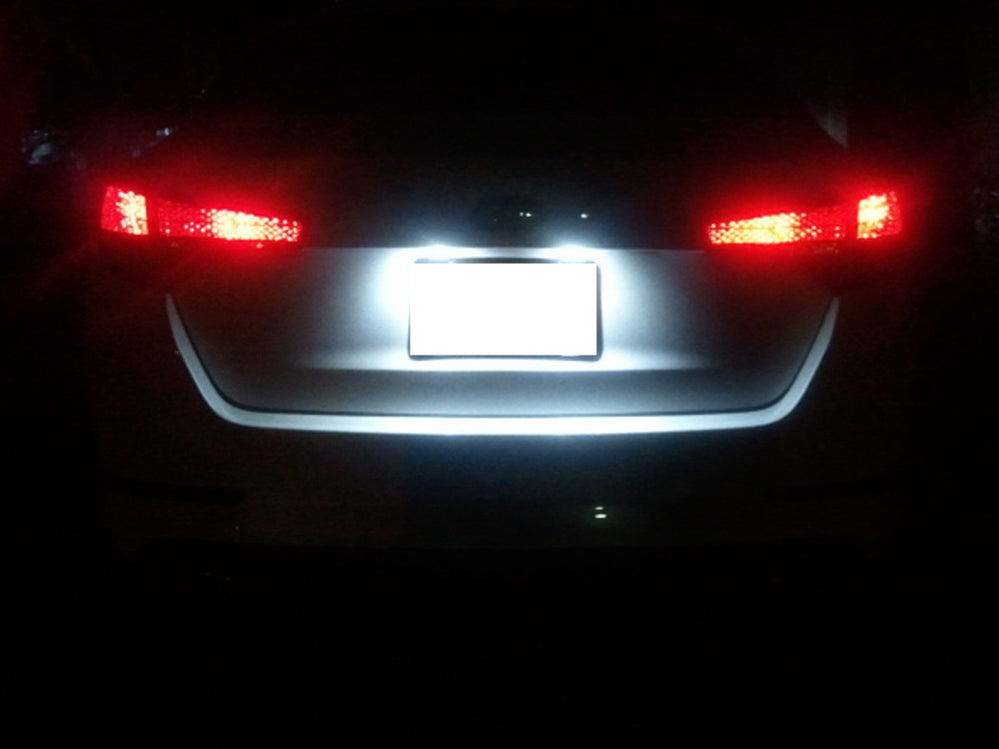 White CAN-bus LED License Plate Lights Assy For Kia Optima K5, Hyundai ...