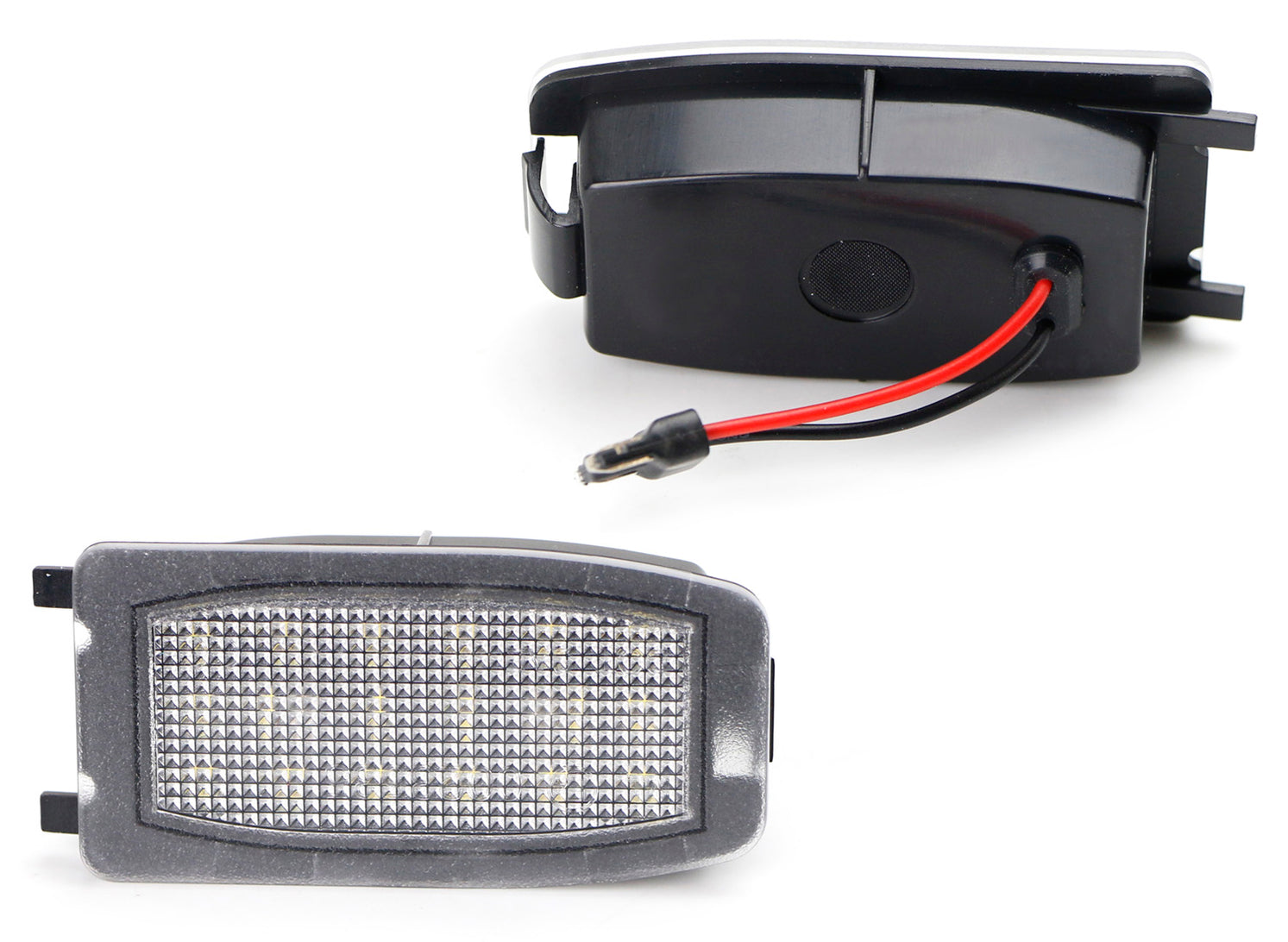 White LED Under Side Mirror Puddle Lights For Land Rover Range Rover L ...