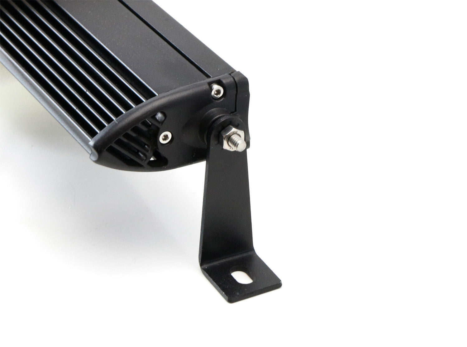 2-Pack Universal Side Mounting Brackets For Straight or Curved LED Lig ...