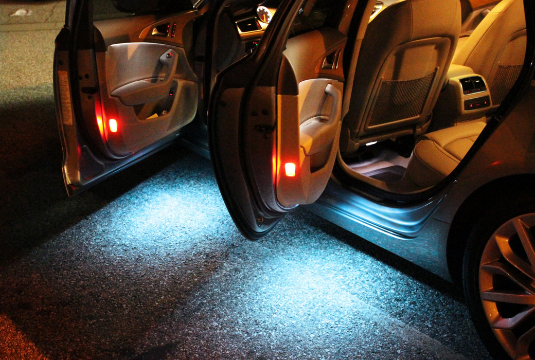 Door Light Toyota IJDMTOY Ice Blue Full LED Side Door Courtesy Lights ...