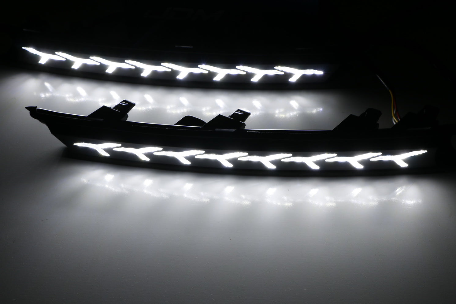 White/Amber Sequential Switchback LED Daytime DRL Light Kit For 17-up ...