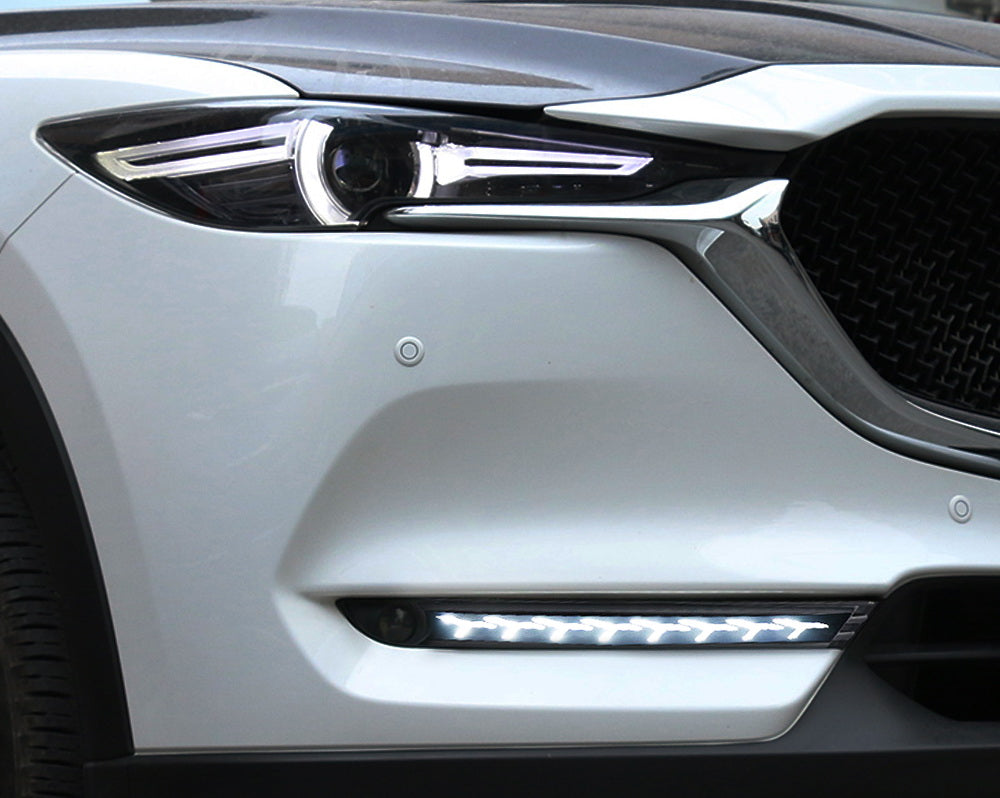 White/Amber Sequential Switchback LED Daytime DRL Light Kit For 17-up ...