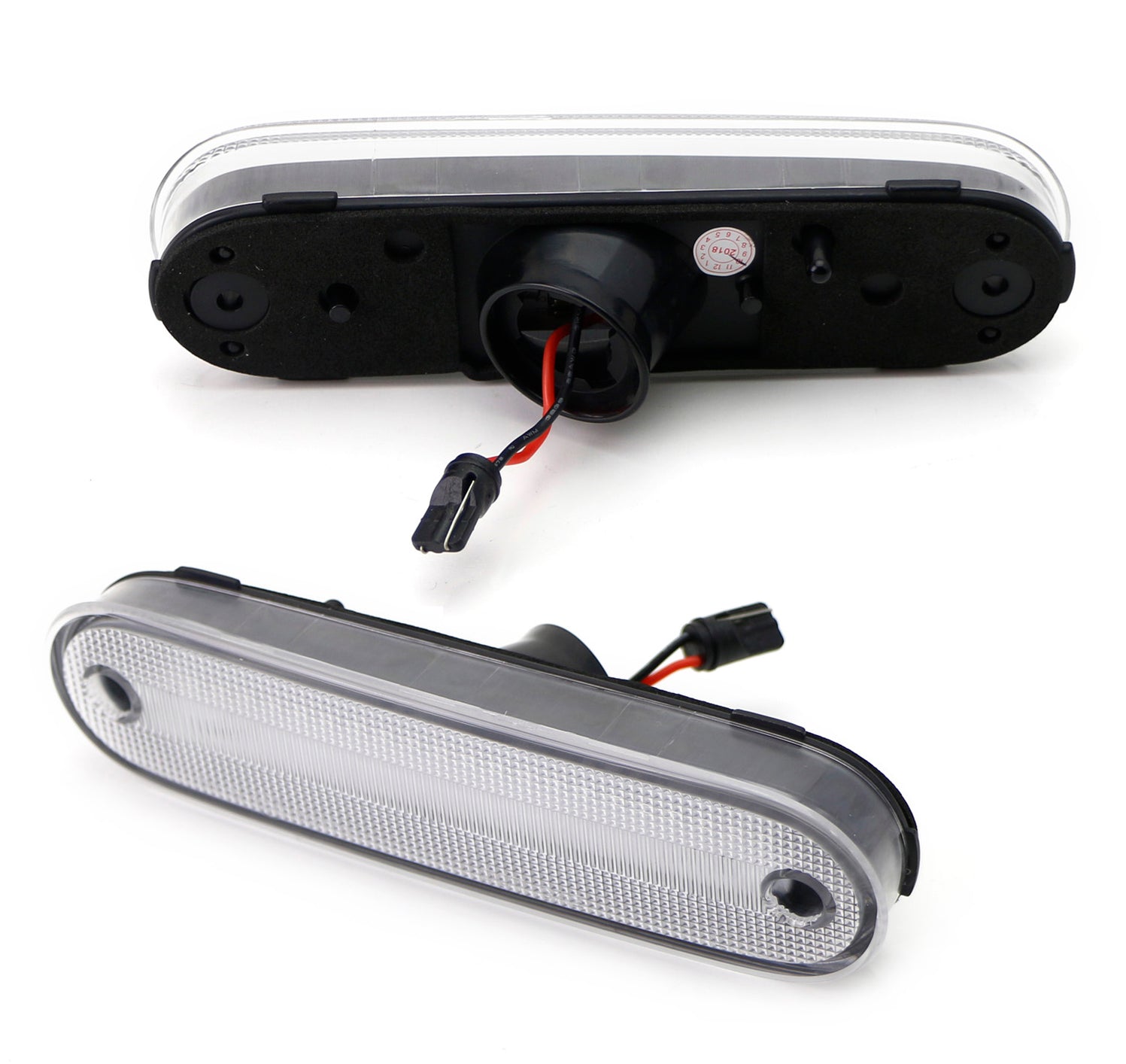 Clear Lens Amber/Red Full LED Side Marker Light Kit For 1990-05 Mazda ...
