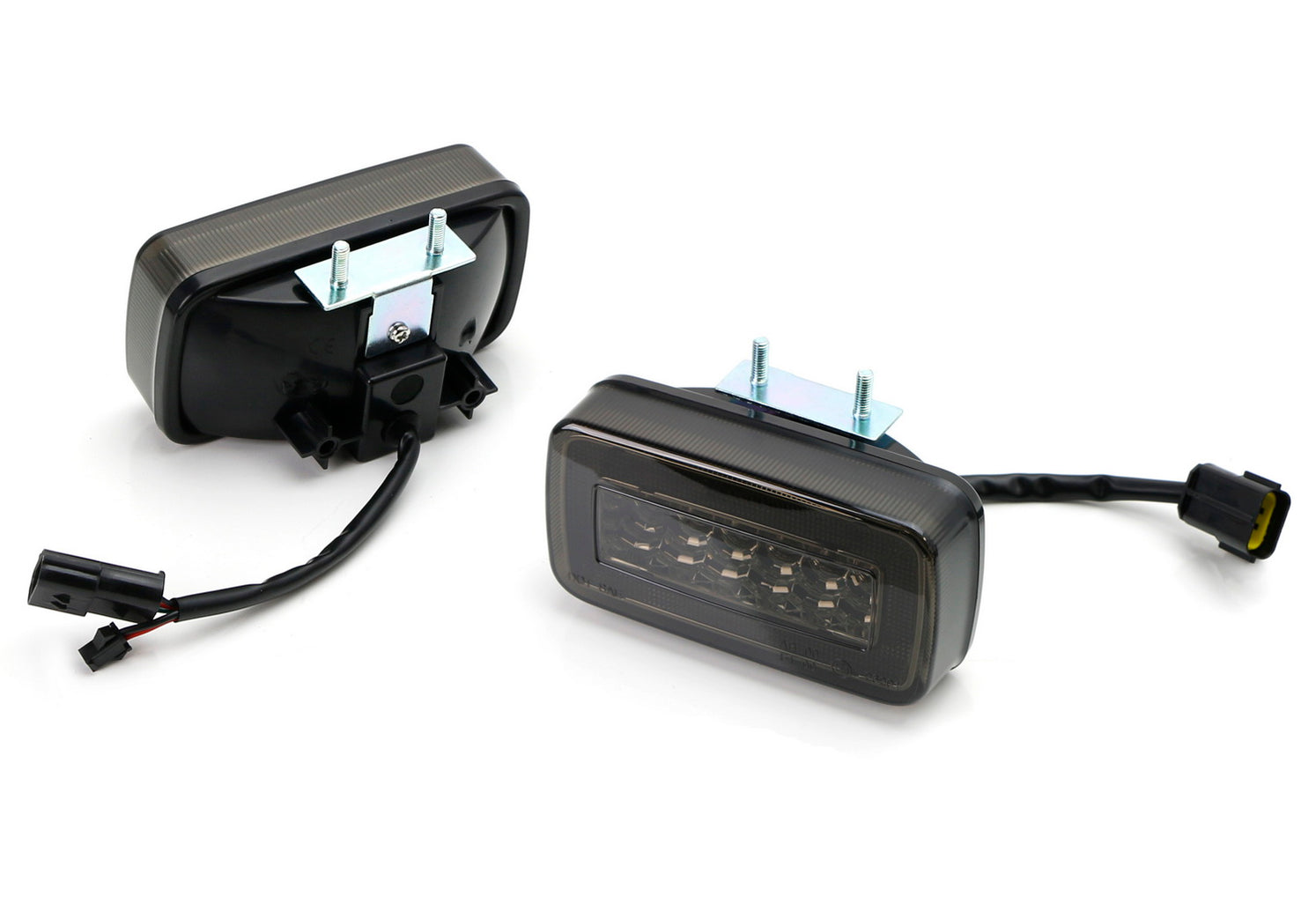 Smoked Lens LED Rear Foglight, Backup Reverse Lamps For Mercedes W463 ...