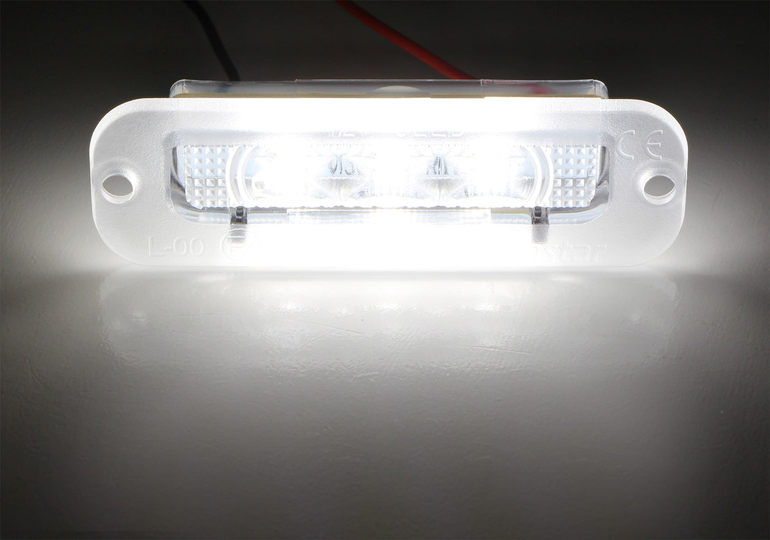 White CAN-bus LED License Plate Lights For 90-12 Mercedes W463 G500 G5 ...