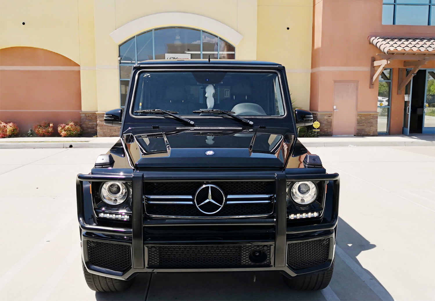 Matte Black Smoked Turn Signal Light Cover w/LED Bulbs For Mercedes W4 ...