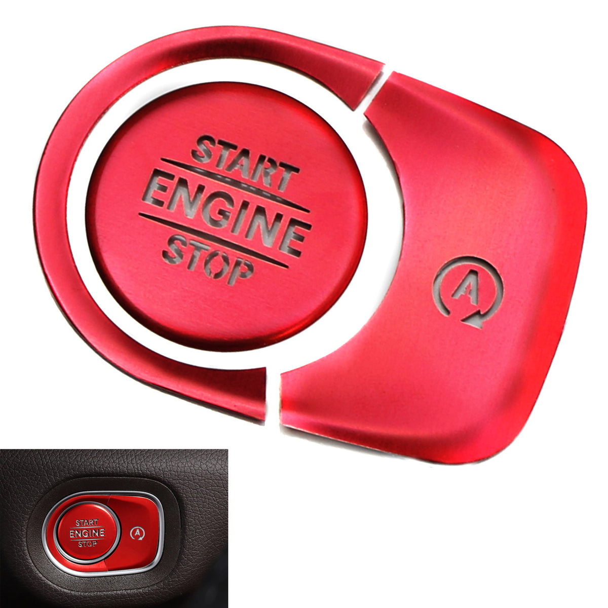 Benz GLE G GLS Class Keyless Engine Push Start Button & Surrounding ...