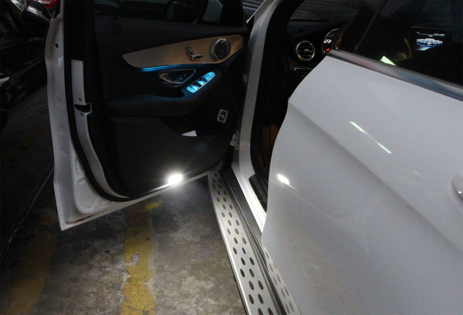 OEM-Replace 3W Full LED Side Door Courtesy Light For Mercedes C CLK SL ...