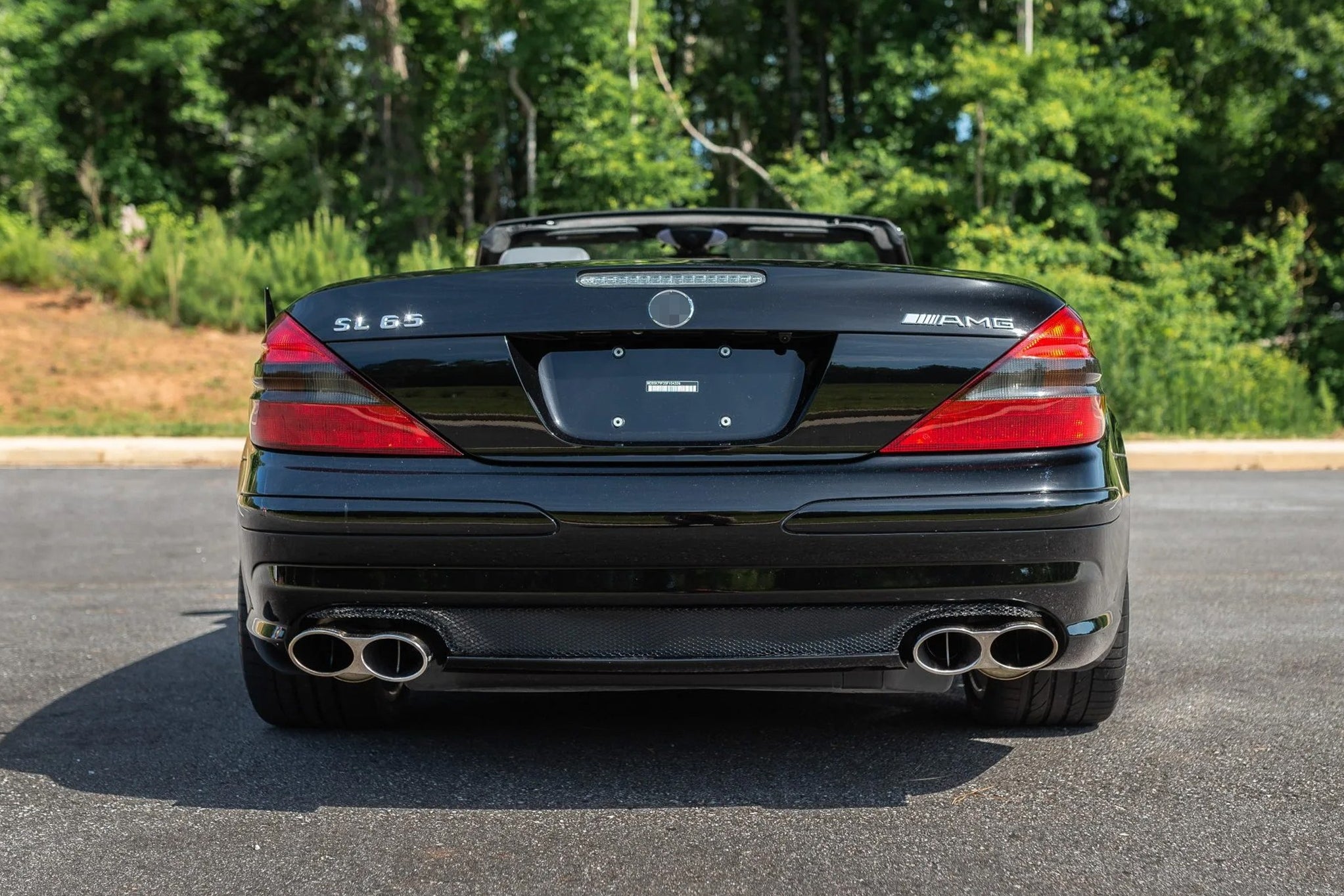 Euro Clear Lens Full LED Trunk Lid 3rd Brake For 2003-12 Mercedes R230 ...