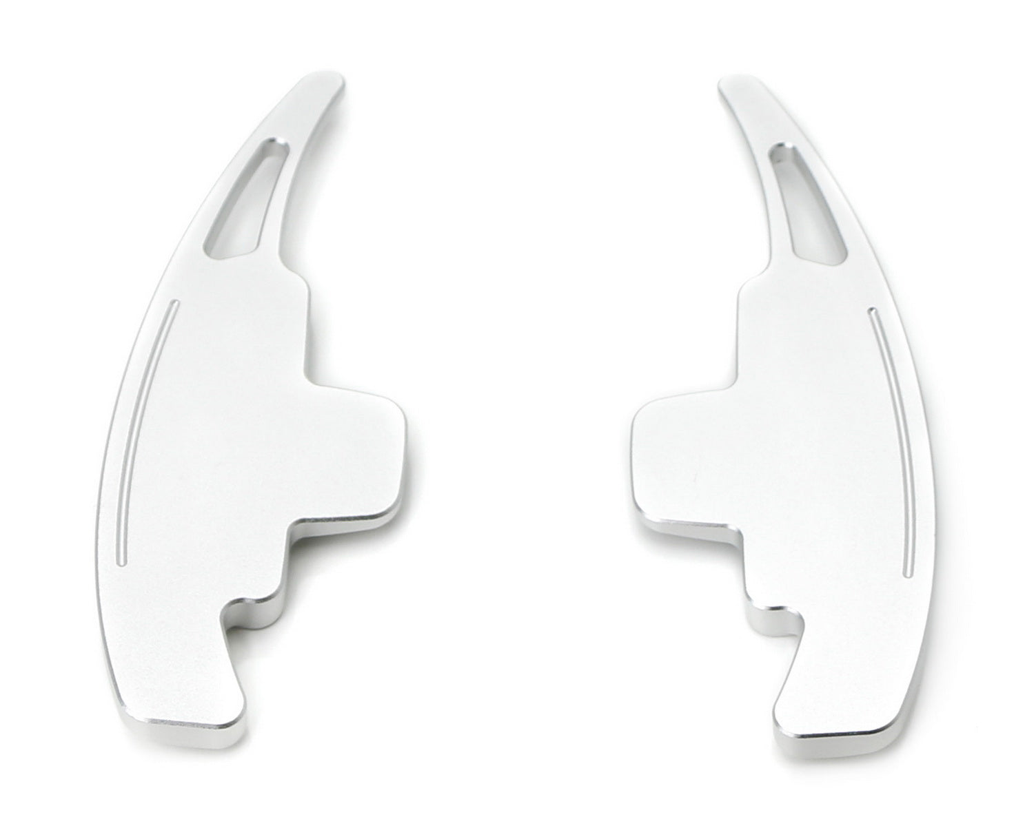 Aluminum Steering Wheel Paddle Shifter Extensions For Mercedes C E CLA ...