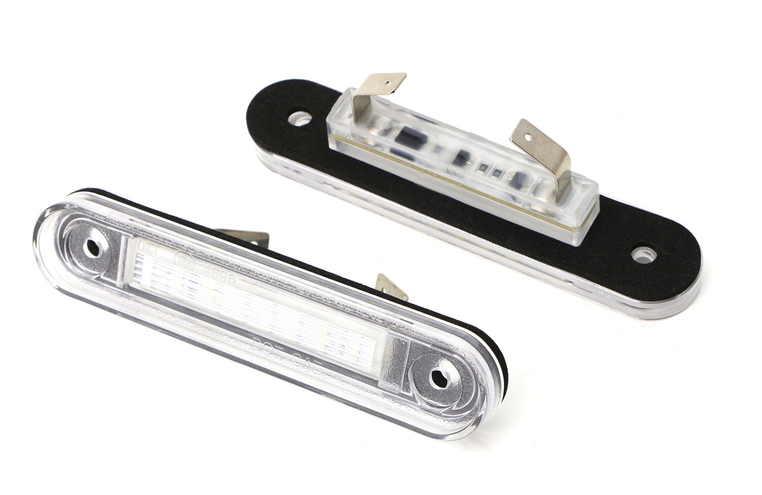 OE-Fit 3W Full LED License Plate Lights For Mercedes W124 W201 E, W202 ...