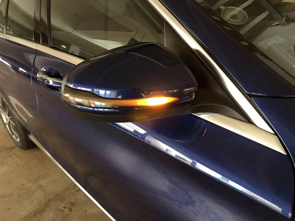 Side Mirror Sequential Blink Turn Signal Light For Mercedes C E S GLC ...