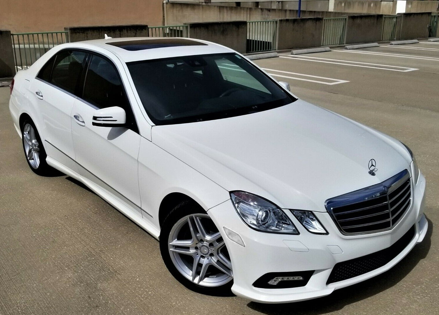 Clear Lens Front Side Marker Housings For 2010-13 Mercedes W212 E-Clas ...