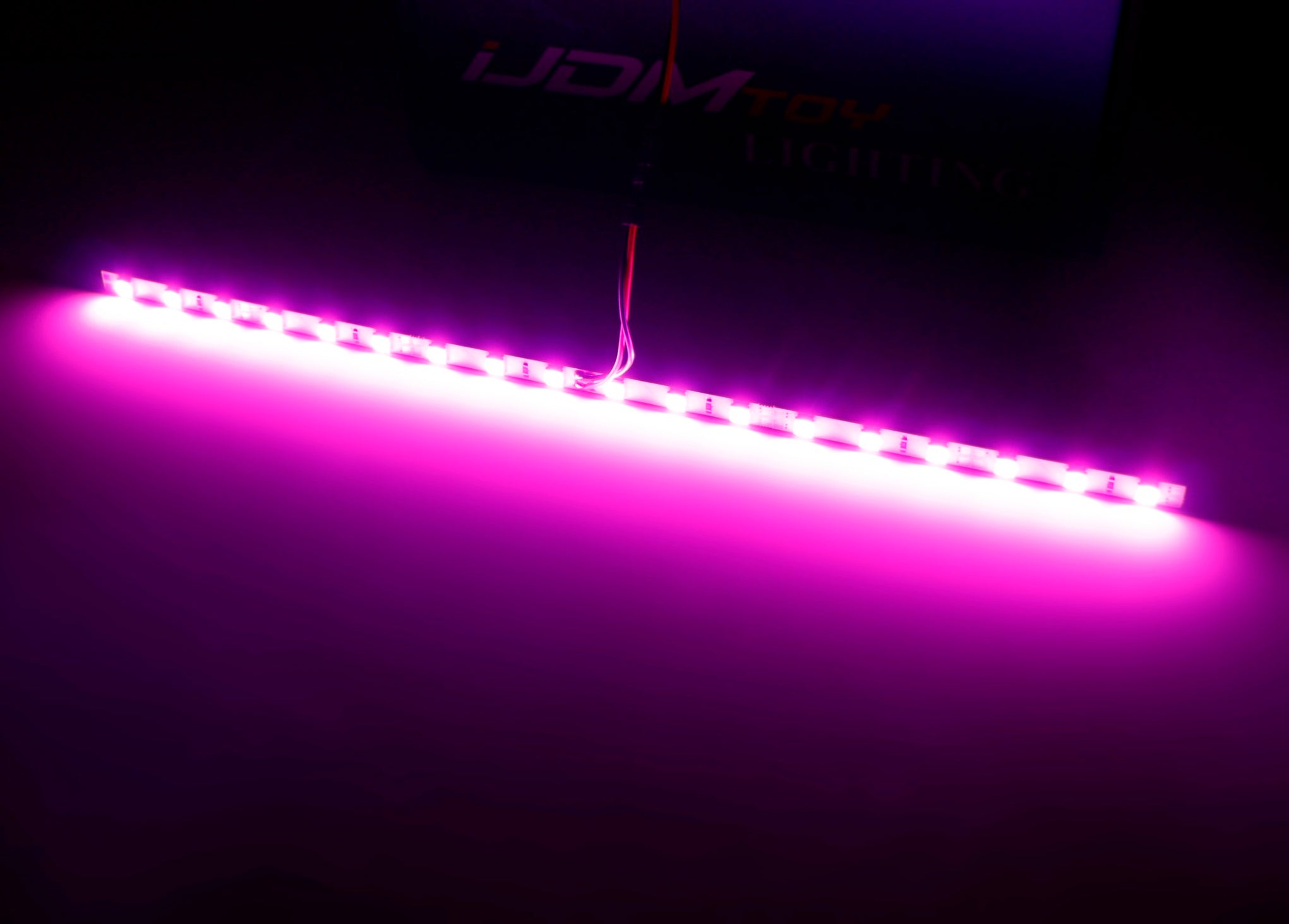 HID Pink 18-SMD LED Strip Light Car Trunk Cargo Area Illumination ...