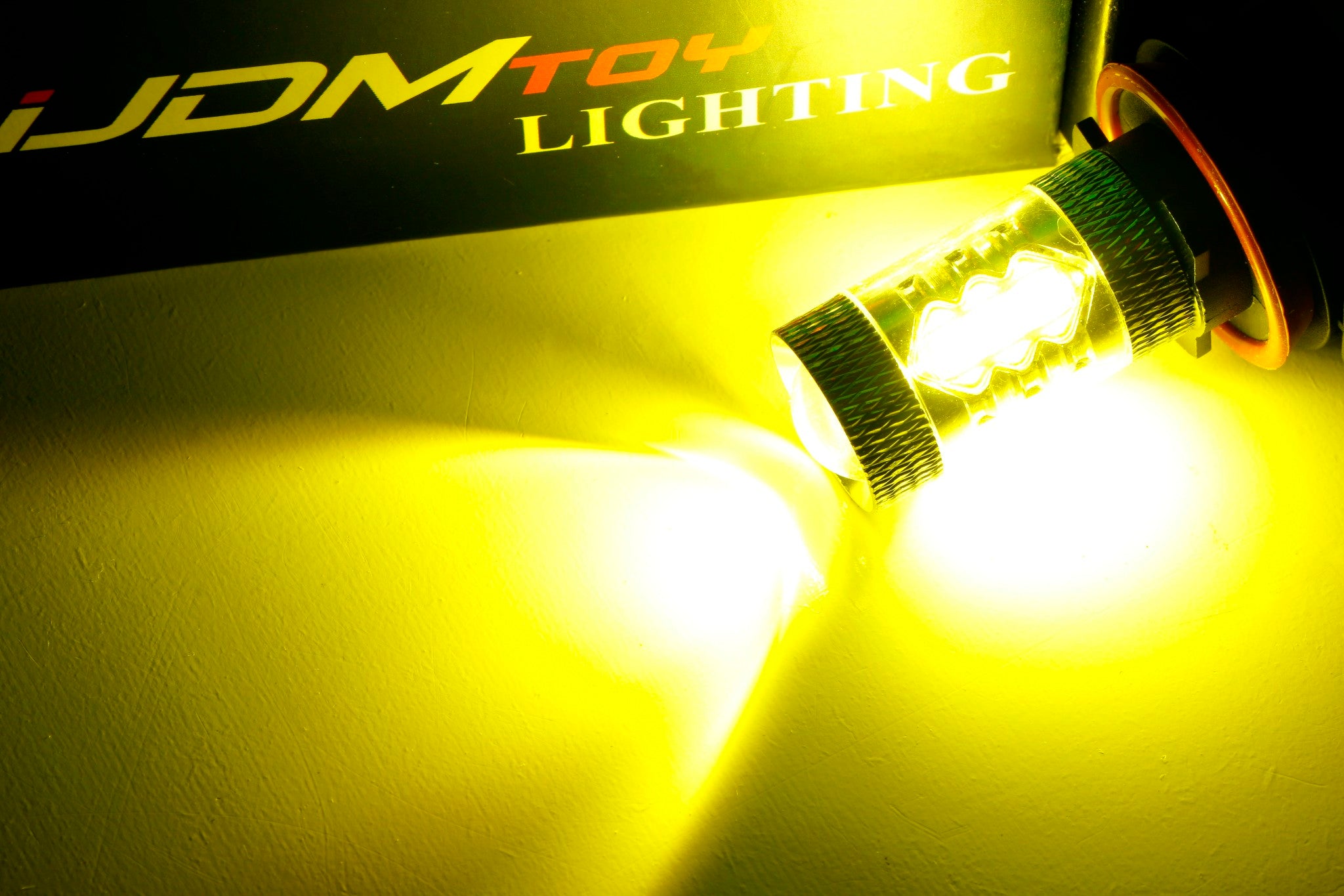 Selective Yellow 80W CREE 5202 2504 LED Bulbs For Fog Lights Driving L ...