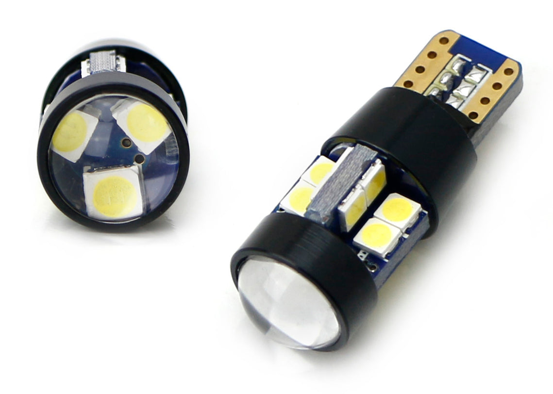 White 921 912 920 168 T10 19SMD LED Replacement Bulbs For Truck 3rd Br ...