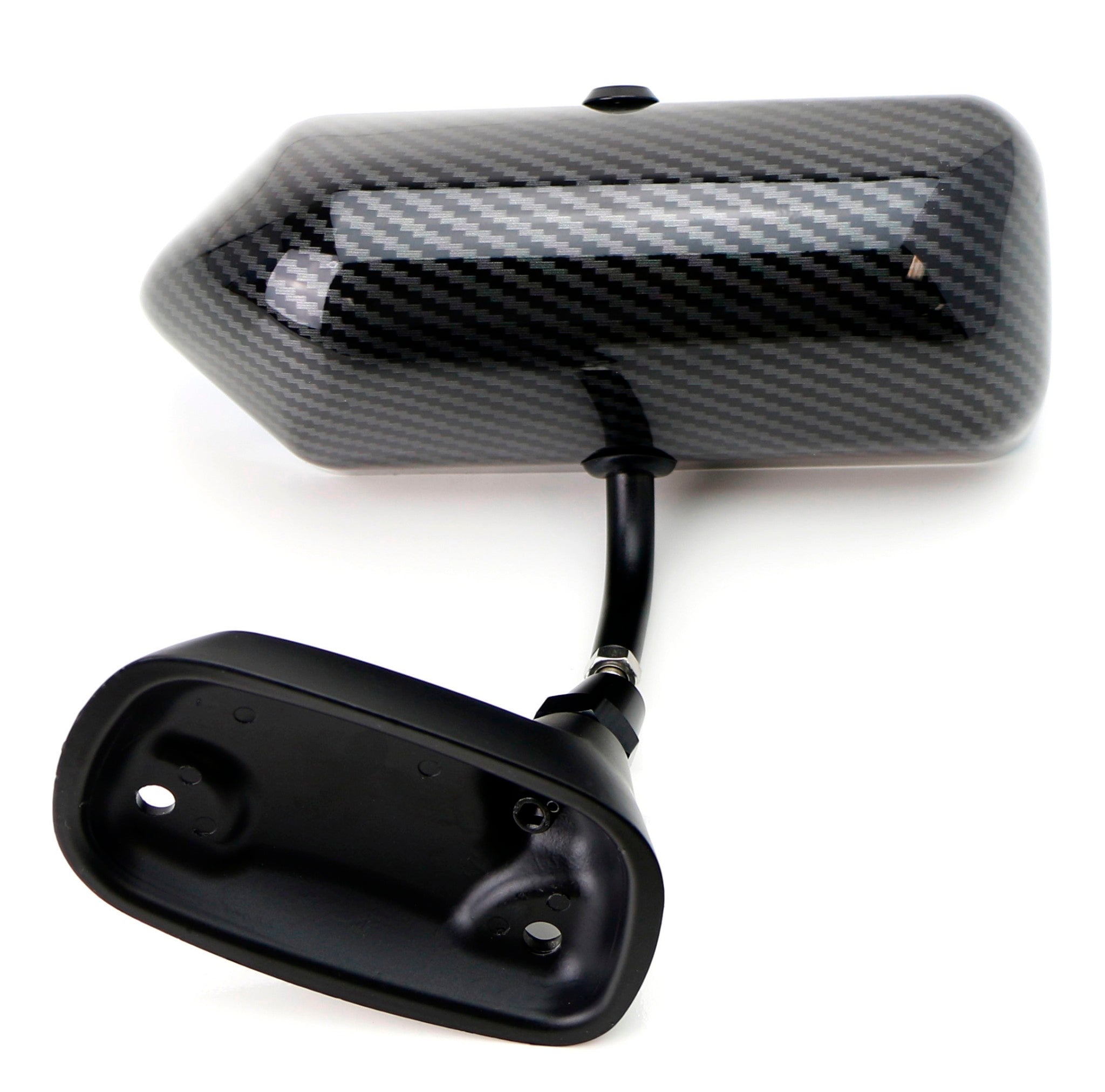 Universal F1 Style Side Mirrors w/Blue Glass For Acura Honda Mazda Sub ...