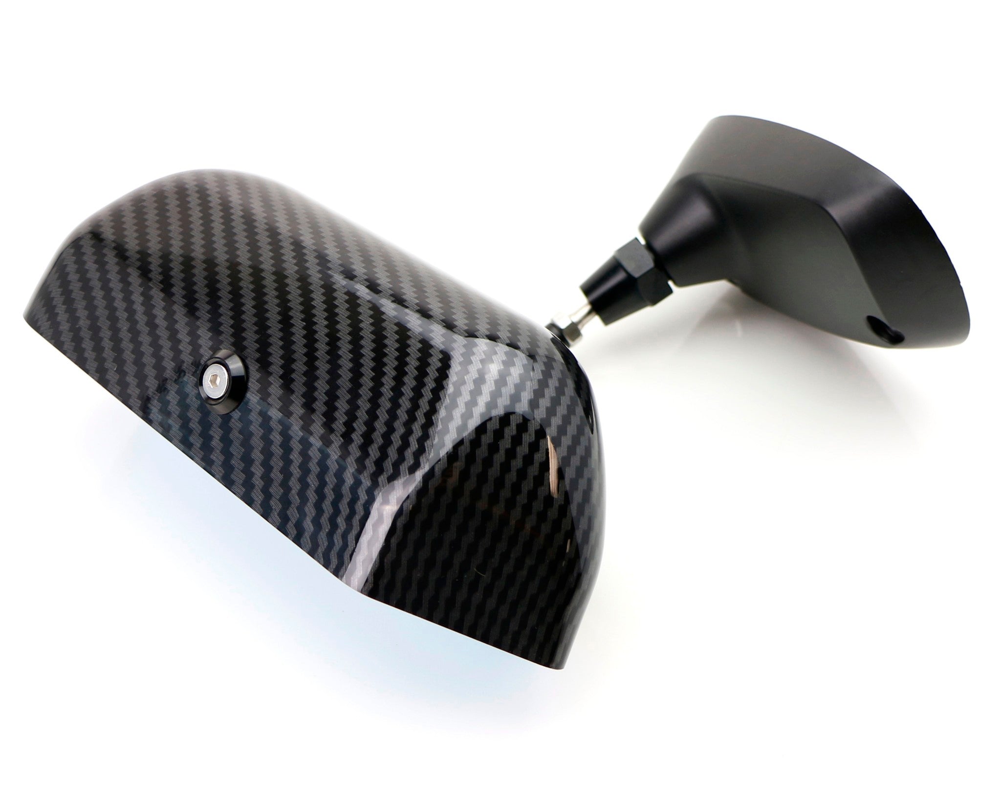 Universal F1 Style Side Mirrors w/Blue Glass For Acura Honda Mazda Sub ...