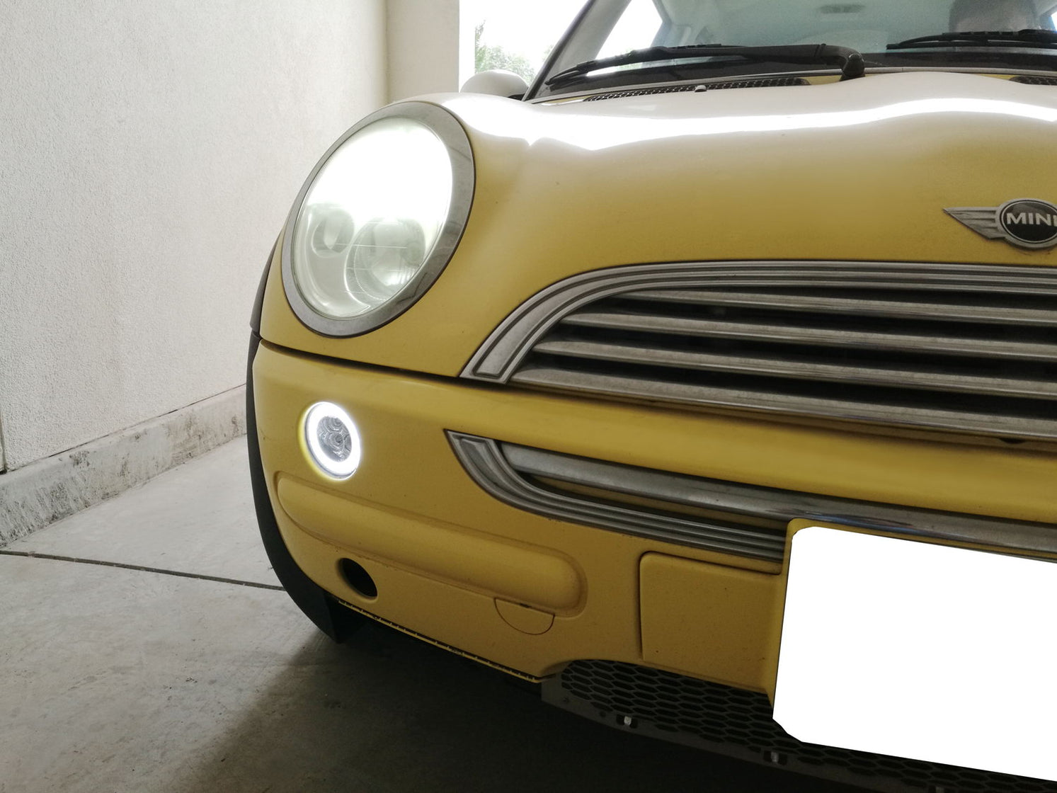 Smoked Lens Full LED Halo Turn Signal Light Assembly For MINI Cooper R ...